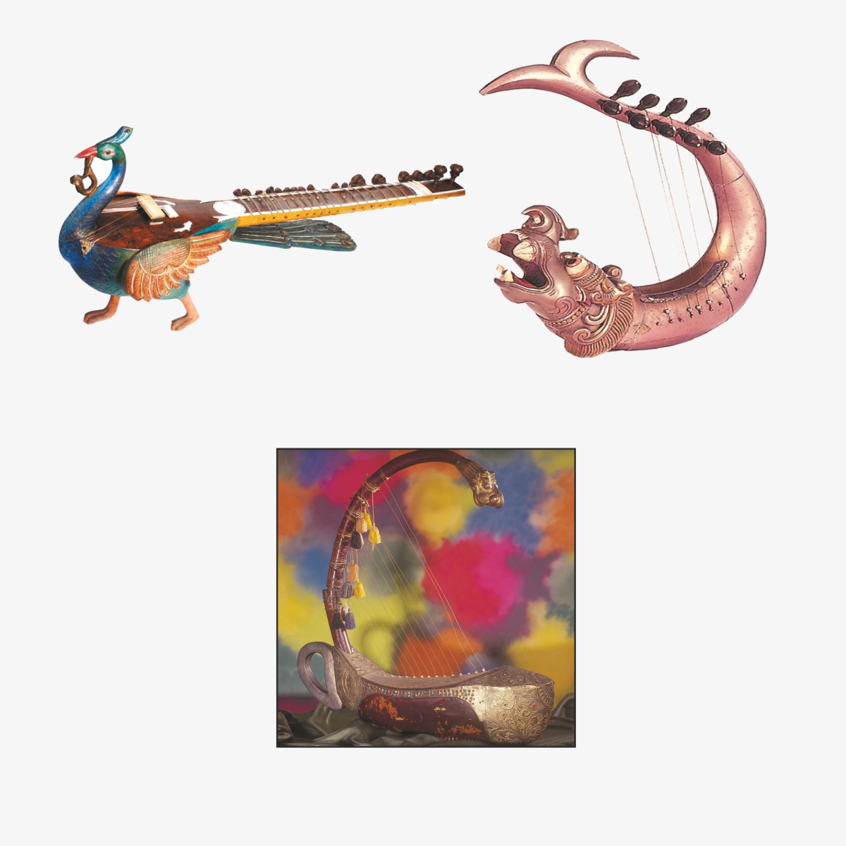 Raja Dinkar Kelkar Museum . Musical Instruments