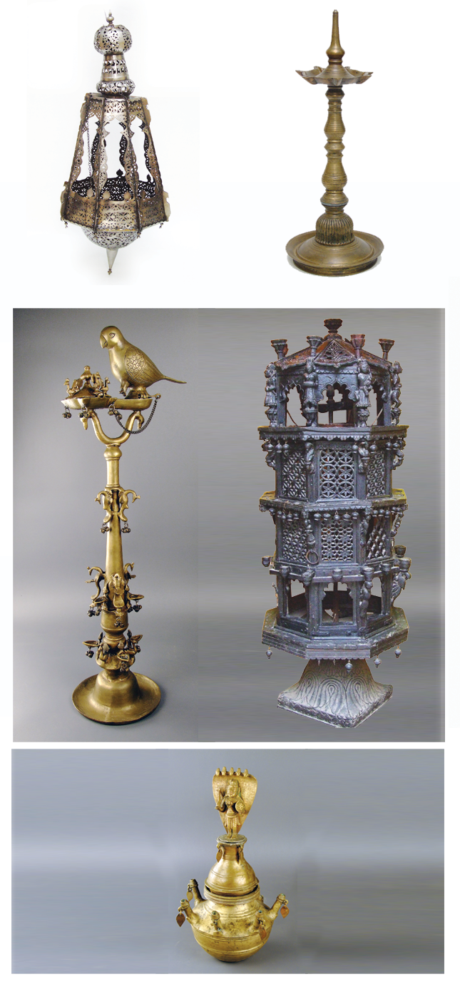 Raja Dinkar Kelkar Museum . Lamps Gallery